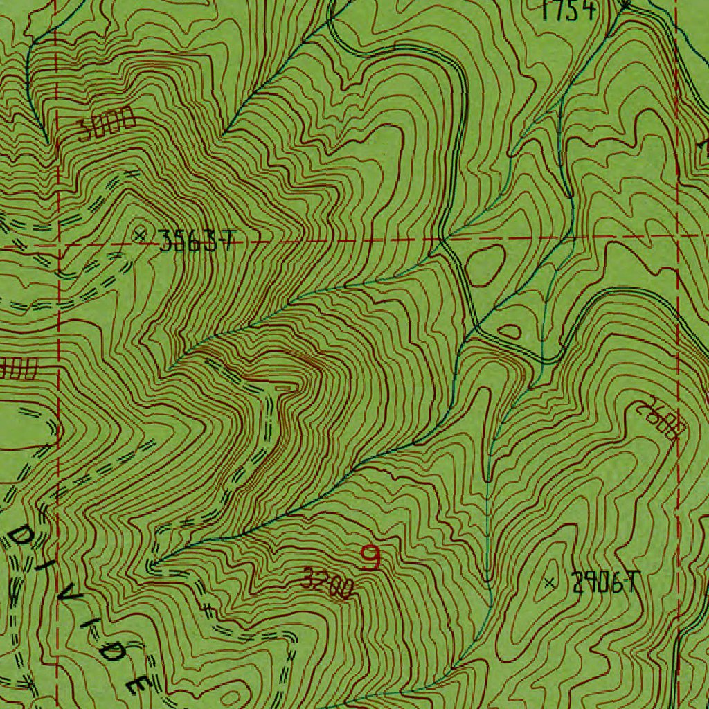 WA-Le Dout Creek: Authoritative US Topos 1987 Map by Western Michigan ...