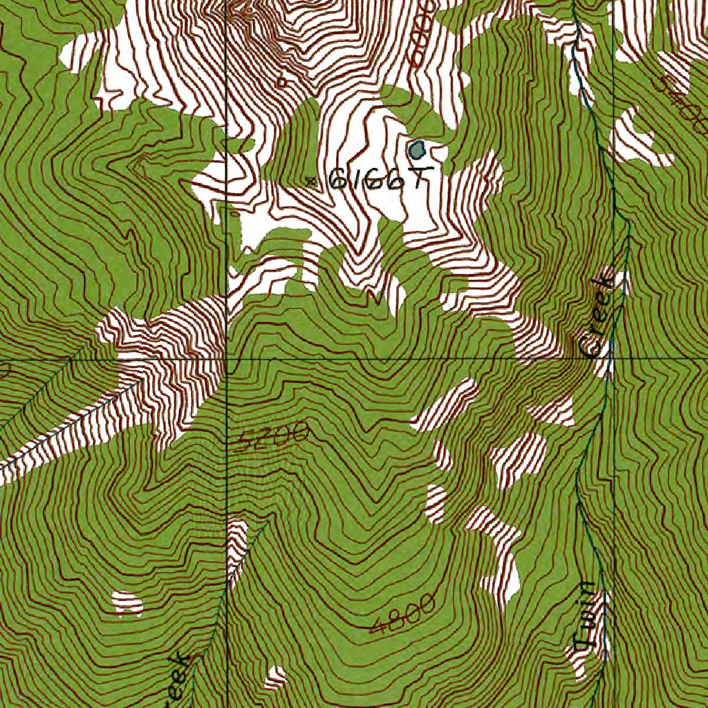 WA-Mount Deception: Authoritative US Topos 1990 Map by Western Michigan ...