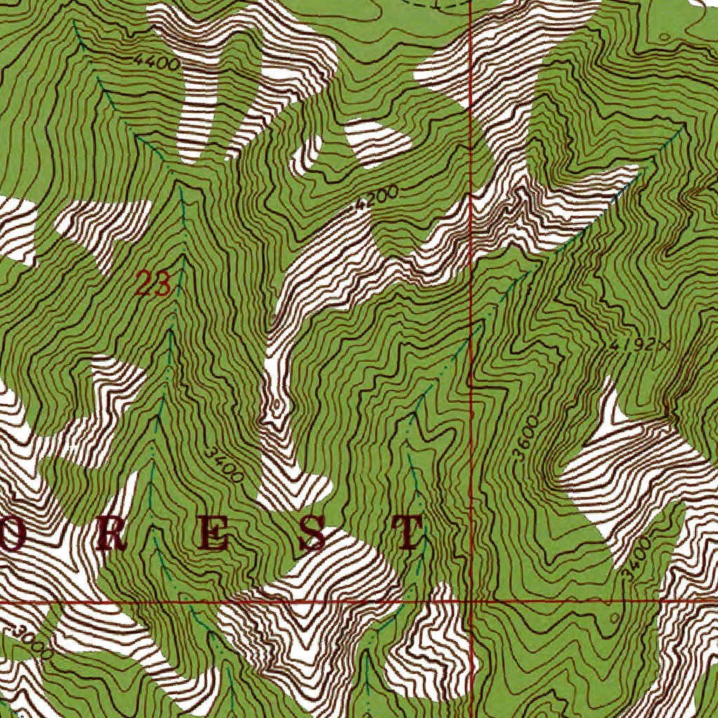 WA-Tieton Bason: Authoritative US Topos 1967 Map by Western Michigan ...