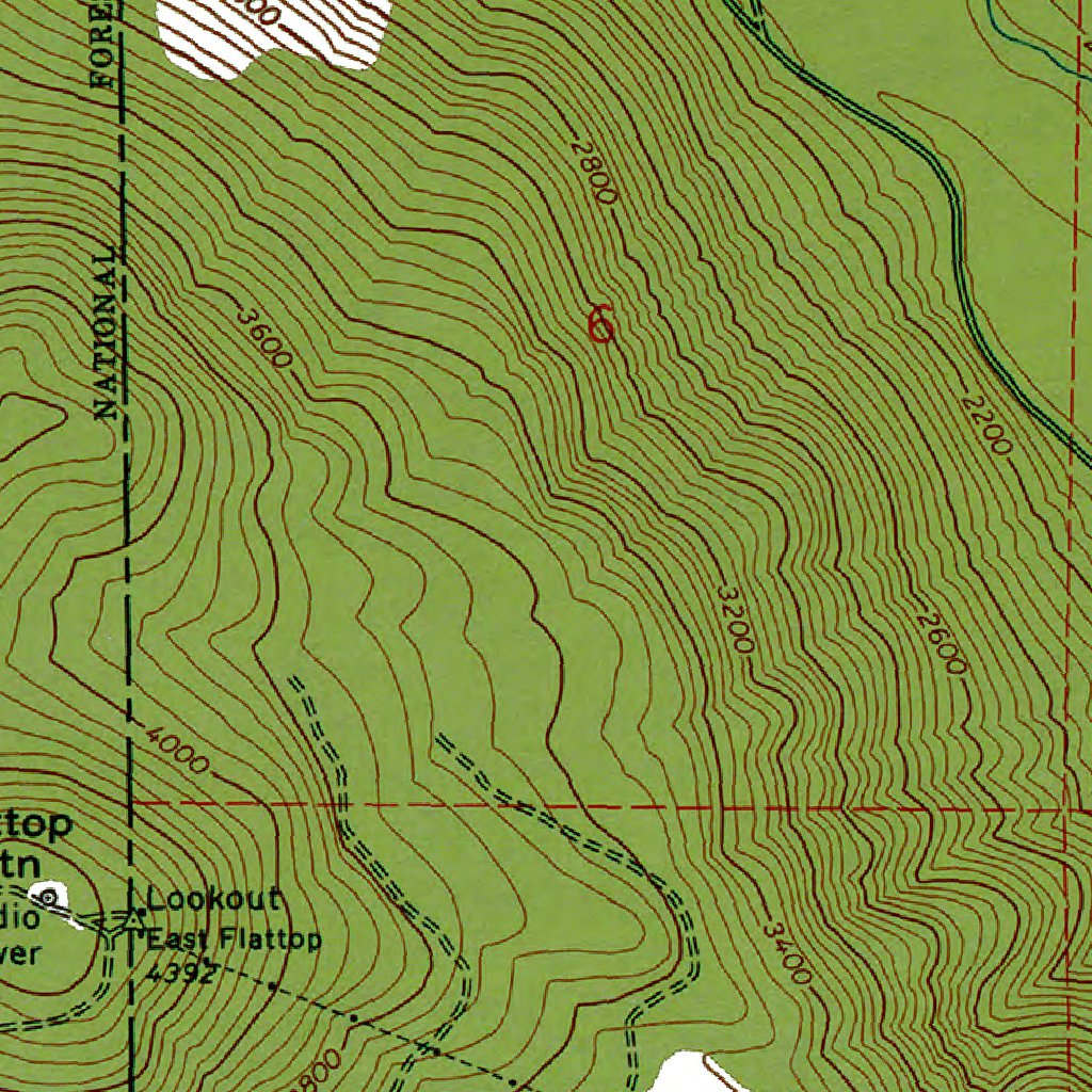 WA-Trout lake: Authoritative US Topos 1970 Map by Western Michigan ...