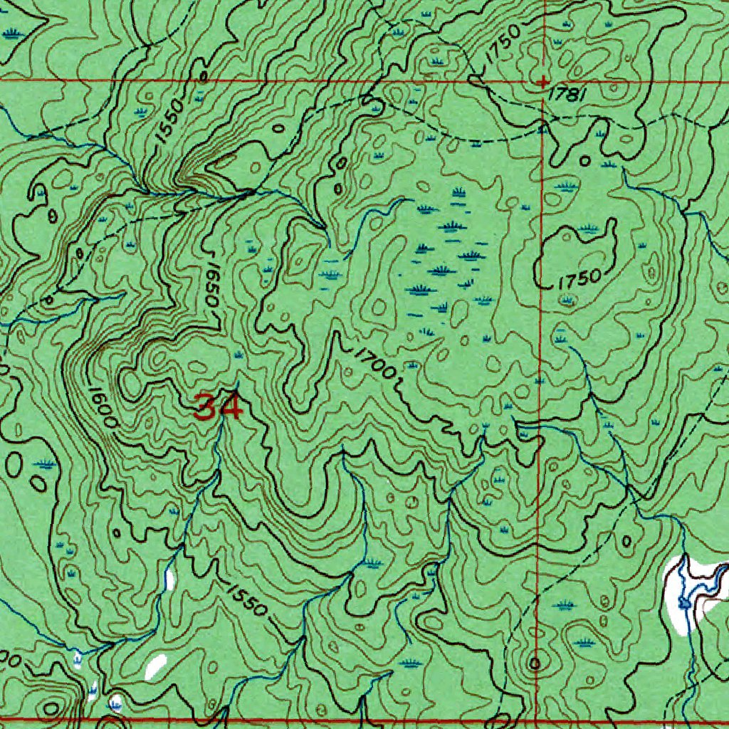 WI-Upson: Authoritative US Topos 1956 Map by Western Michigan ...